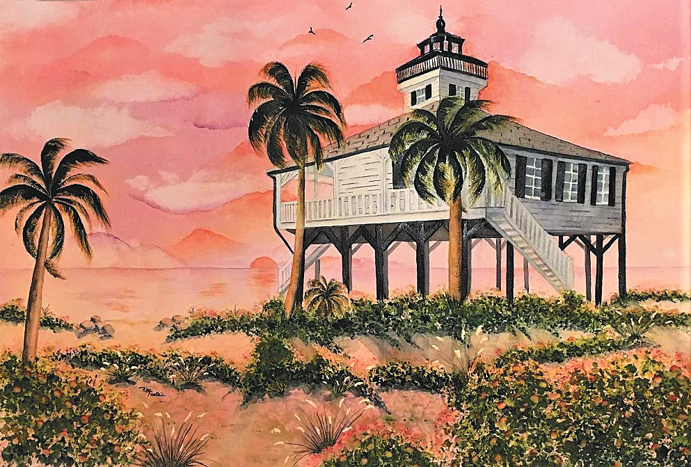 Foote’s watercolors and Johnston’s fused glass on display at Cape Coral ...